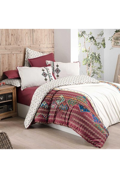 Sarev Saba V1 Fancy Poplin Nevresim Takımı Çift Kişilik Sarev Saba V1 Fancy Poplin Nevresim Takımı Çift Kişilik