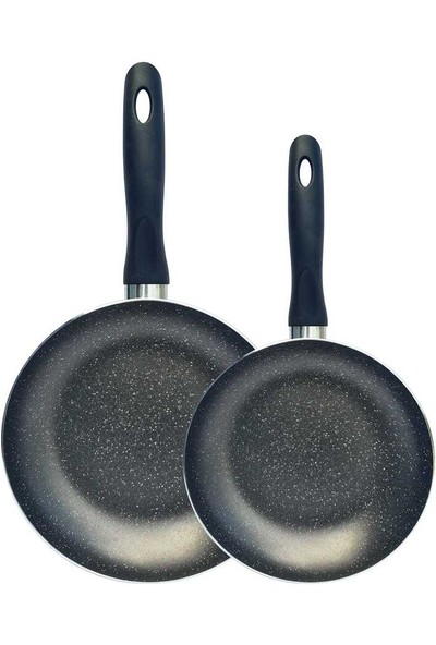 Papilla Rosetta 2'li 20-24 cm Eco Tava, Antrasit Kırçıllı