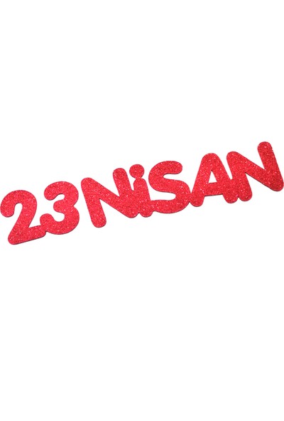 Babur Market 23 Nisan Cam Süsleme Seti