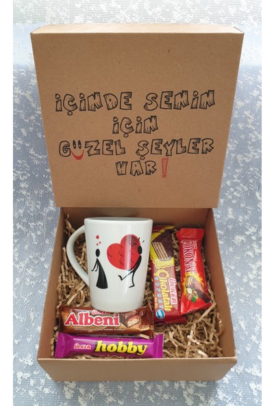 Leonun Dükkanı Hediye Kutusu Çikolata Lover