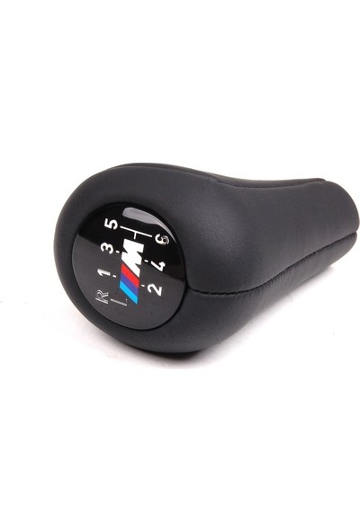 Gkl Bmw M Logolu Vites Topuzu 6 Ileri Siyah Deri E30/34/36/39/46/60/62/90/92