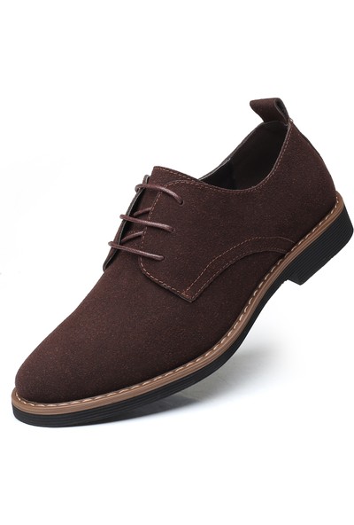 Muchbetter Urban Süet Deri Bağcıklı Oxfords Ayakkabı (Yurt Dışından)