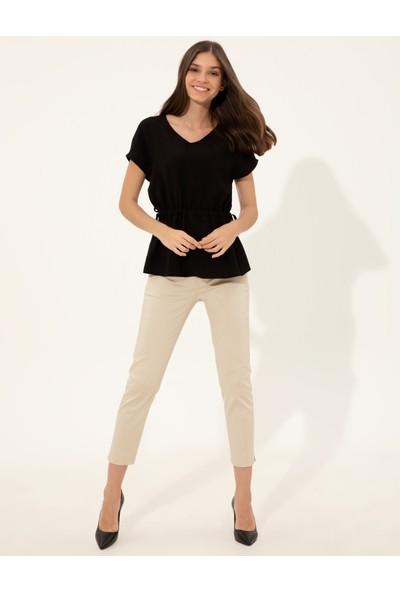 Siyah Comfort Bluz 50252151-VR046