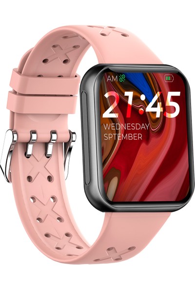 Farfi 496-3116104_HITECH Akıllı Saat - Siyah (Yurt Dışından)