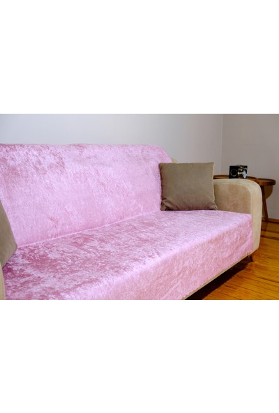 Guzgun Süngerli Kaymaz Taban Koltuk Çekyat Örtüsü A+ Kalite Kadife