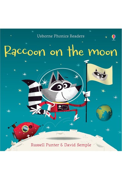 Raccoon On The Moon - Usborne Phonıcs Readers