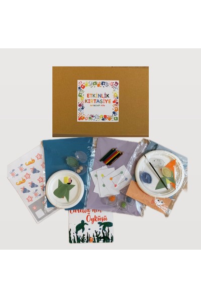 Etkinlik Kırtasiye Okyanus Temalı 3-5 Yaş Çocuk Etkinlik ve Gelişim Kutusu