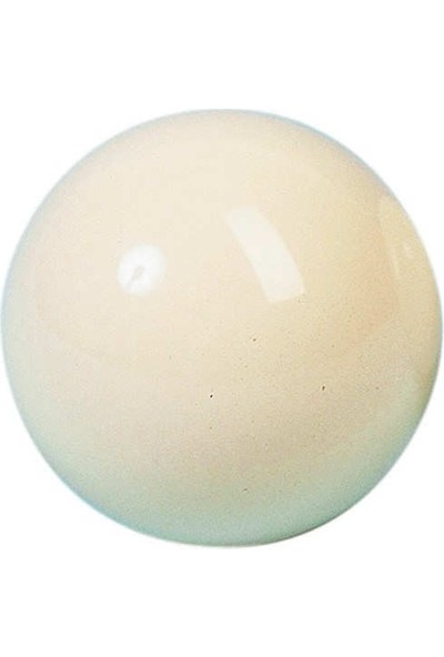 Amerikan Vuruş Topu - Bilardo Topu Tek Top Beyaz 57,2 mm