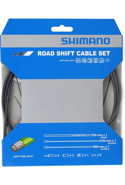 Shimano OT-SP41 Optislick Yol Vites Kablo Seti Gri