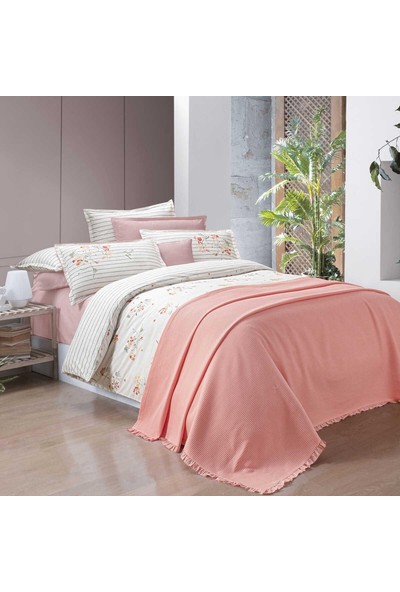 Sarev Eva Delon V2 Pike Setli Nevresim Takımı Çift Kişilik