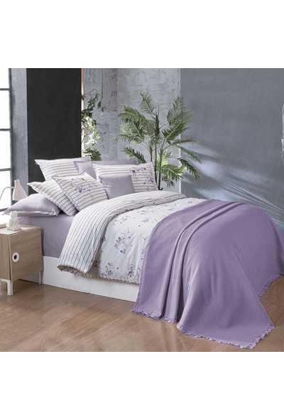 Sarev Eva Delon V3 Pike Setli Nevresim Takımı Çift Kişilik