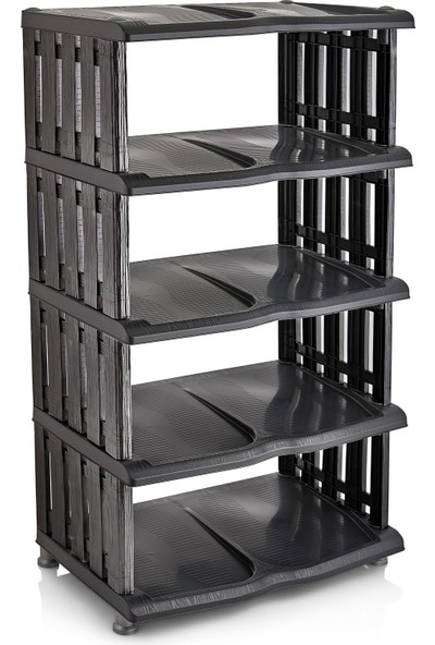 Sin@rasta 4 Katlı Plastik Ayakkabılık