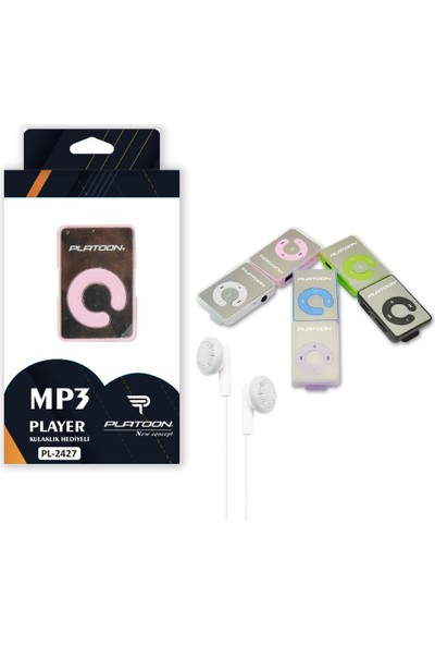 Kobal Business (Renkli) Hafızasız Mp3 Player Kutulu Platoon 2427-2423-2429-2419