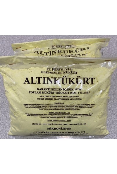 Altın Kükürt 1kg -Antipest