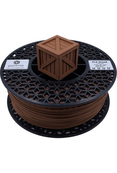 Porima Pla Wood® Ahşap Filament 0.5 kg (Yarım Kg) Porima Pla Wood® Ahşap Filament 0.5 kg (Yarım Kg)