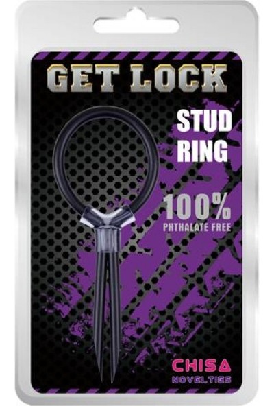 Zevkli Sepet Get Lock Stud Ring Penis Sıkıştırma Halkası Zevkli Sepet Get Lock Stud Ring Penis Sıkıştırma Halkası