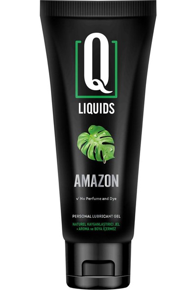 Zevkli Sepet Q Liquids Amazon Naturel Kayganlaştırıcı Jel 200ML.