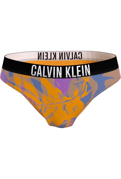 Calvin Klein KW0KW018660GY004 Mavi Kadın Bikini Alt