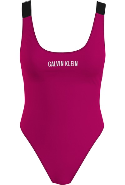 Calvin Klein KW0KW01597T01004 Pembe Kadın Mayo
