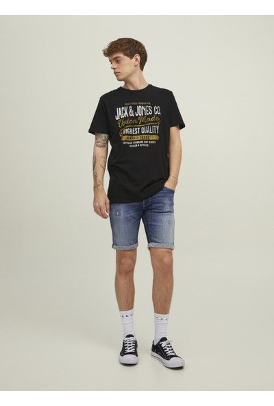 Jack & Jones 12209641_JJIRICK Shorts Jj 199 Normal Bel Düz Mavi Erkek Şort Jack & Jones 12209641_JJIRICK Shorts Jj 199 Normal Bel Düz Mavi Erkek Şort