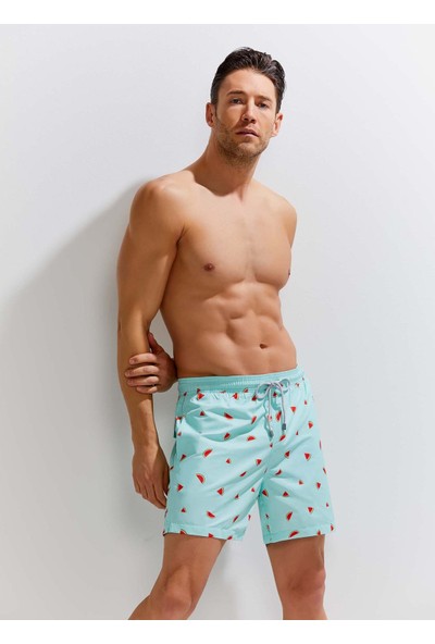 ESQUDO EBW001 Normal Bel Nane Erkek Şort Mayo