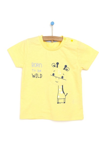 Fisher Price Orman Partisi Cep Detaylı Baskılı Tshirt