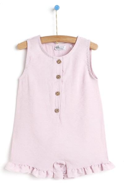 Hello Baby Hellobaby Basic Modal Kız Bebek Kısa Tulum