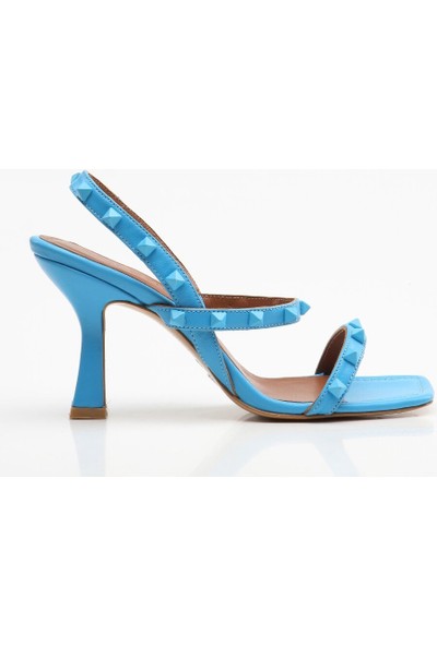 Hotiç 01SAH232110A620 MAVI Kadın Sandalet