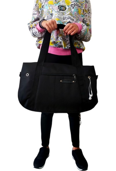 Sym Siyah Spor ve Seyehat Çantası