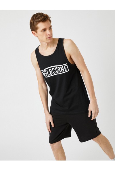 Koton Melbourne Baskılı Atlet