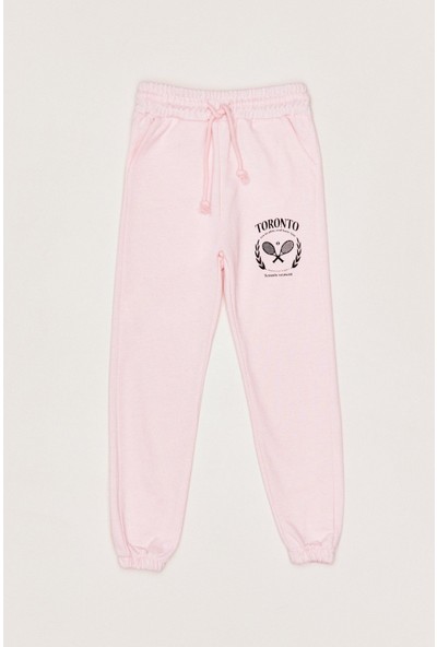 FullaModa Toronto Baskılı Jogger Çocuk Eşofman Altı