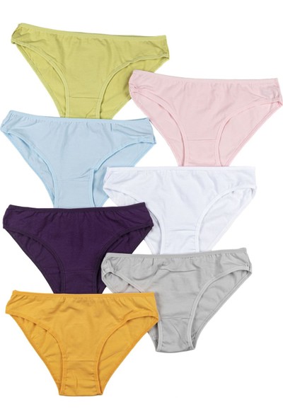 Nicoletta Hardal Kadın Külot 7 Li Paket Likralı