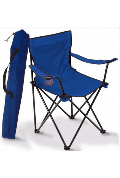 Evim Katlanabilir Kamp Sandalyesi Açık Mavi Evim Katlanabilir Kamp Sandalyesi Açık Mavi