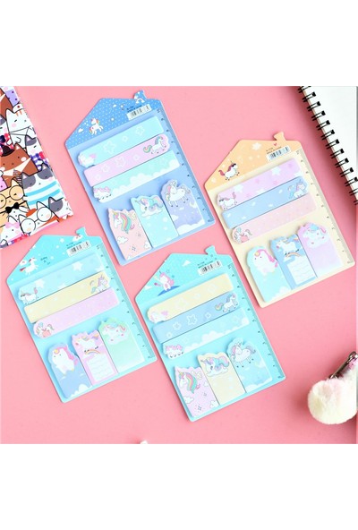 Şeker Ofisi 6'lı Post-It Seti Unicorn Şeker Ofisi 6'lı Post-It Seti Unicorn