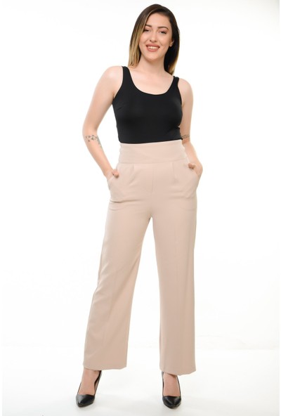 Gülseli Kadın Yüksek Bel Palozzo Pantolon