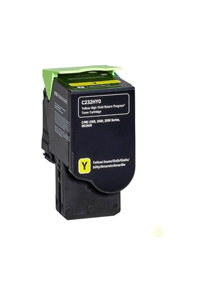Zebra Lexmark 74C5SY0 CS720 CS725 CX720 CX725 Sarı Muadil Japon Toner Zebra Lexmark 74C5SY0 CS720 CS725 CX720 CX725 Sarı Muadil Japon Toner