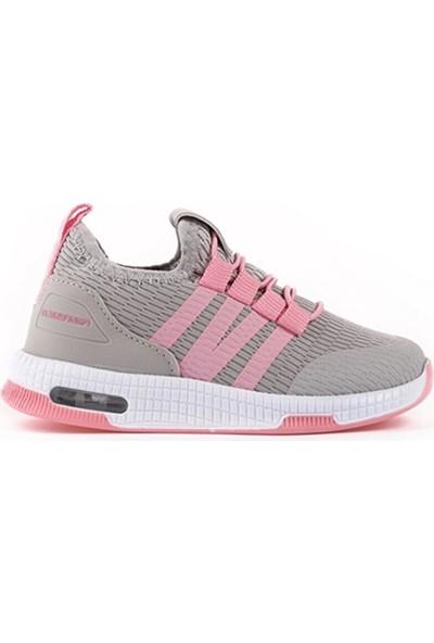 Slazenger Ebba Sneaker Çocuk Spor Ayakkabı Gri-Pembe Slazenger Ebba Sneaker Çocuk Spor Ayakkabı Gri-Pembe