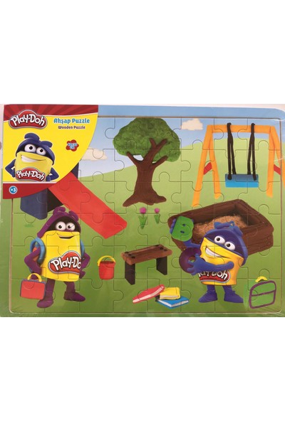 Play Doh Ahşap Puzzle Bultak 35 x 25 cm 2 / 3 Yaş Eğitici Oyuncak Play Doh Ahşap Puzzle Bultak 35 x 25 cm 2 / 3 Yaş Eğitici Oyuncak