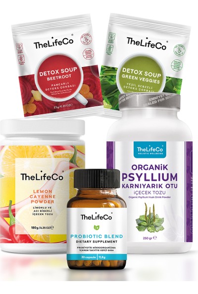 Thelifeco 3 Günlük Evde Detoks Paketi
