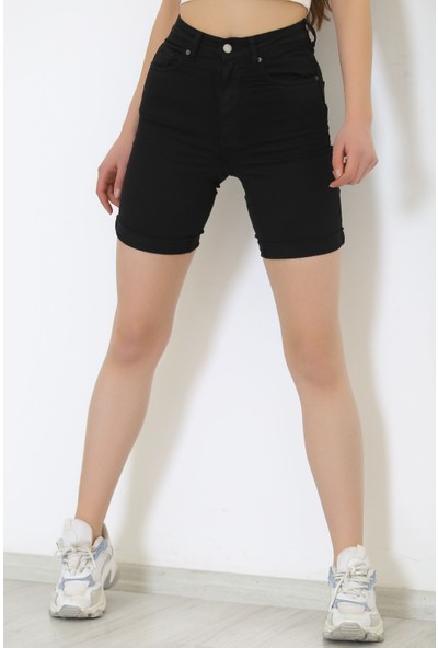 Kot Şort Siyah - 2466.1590.