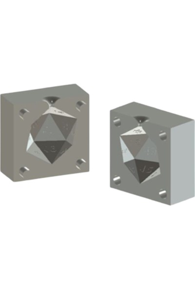 20 Köşeli Zar Kalıbı