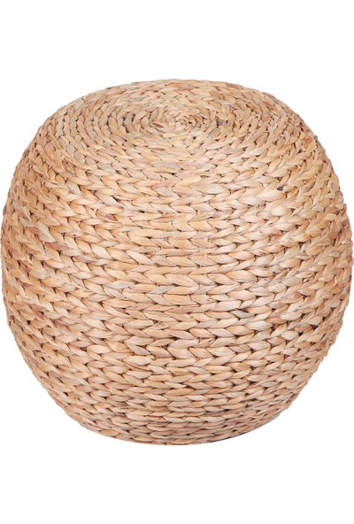 Queens Kitchen Bambu Rattan Lüx Naturel Puf Queens Kitchen Bambu Rattan Lüx Naturel Puf