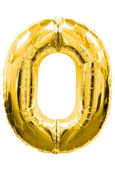 Tekno İstanbul 0 Rakamlı Folyo Balon Gold Renk 40 Inç Tekno İstanbul 0 Rakamlı Folyo Balon Gold Renk 40 Inç
