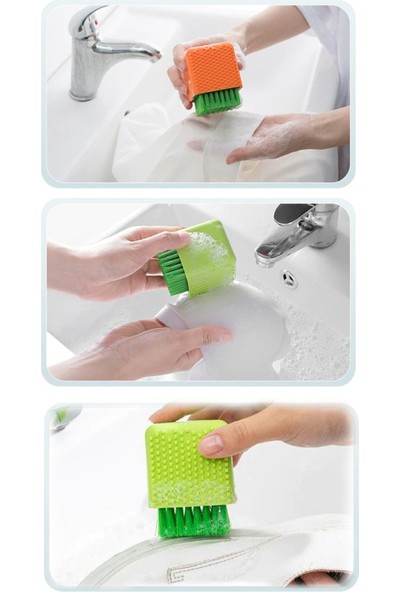 Pratik Küp Çok Fonksiyonlu Hijyenik Silikon Çamaşır Fırçası | Silikon Ayakkabı Temizleme Fırçası Pratik Küp Çok Fonksiyonlu Hijyenik Silikon Çamaşır Fırçası | Silikon Ayakkabı Temizleme Fırçası