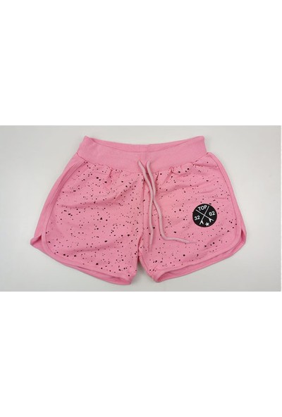 Linotti Bayan Pembe Günlük Mini Şort