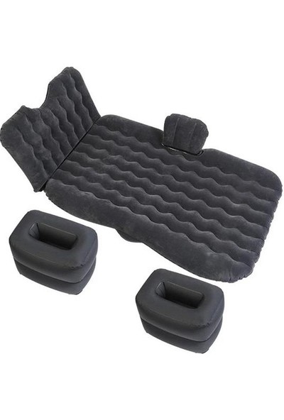 Geseus Araç Içi Şişme Yatak Araba Arka Koltuk Yatağı + Şişirme Pompası