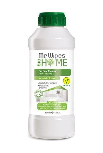 Farmasi Mr Wipes Konsantre Dağ Esintisi Yüzey Temizleyici 1 lt