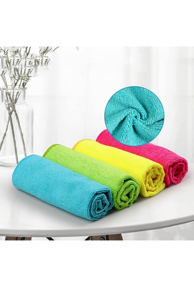 Alorez Mikrofiber Genel Temizlik Bezi 40 x 40 cm 12'li