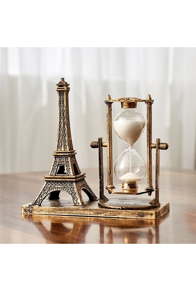 Epazzar Eyfel Kulesi Paris Kum Saati Nostaljik Dekoratif Hediyelik Eiffel Retro Kum Saati Biblo Gold Epazzar Eyfel Kulesi Paris Kum Saati Nostaljik Dekoratif Hediyelik Eiffel Retro Kum Saati Biblo Gold