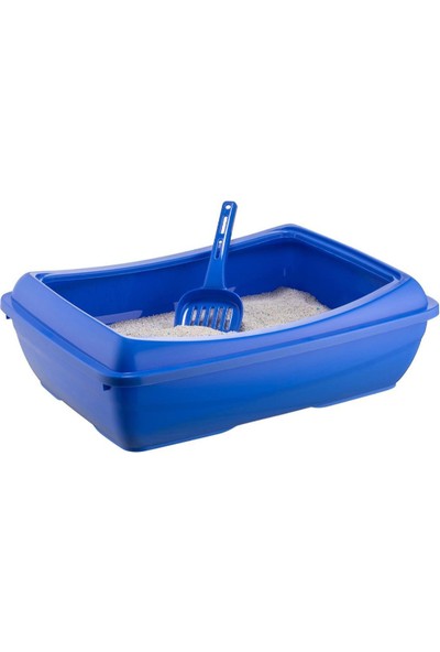 Rc Power Küçük Kedi Tuvaleti Mavi